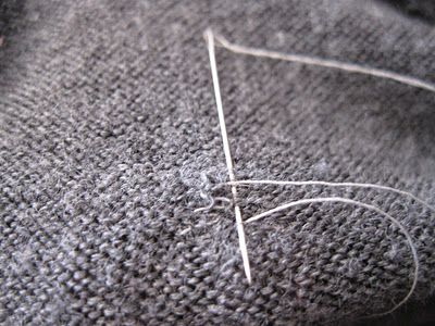 How to Fix a Hole in a Sweater with Thread – Black Spruce Hound