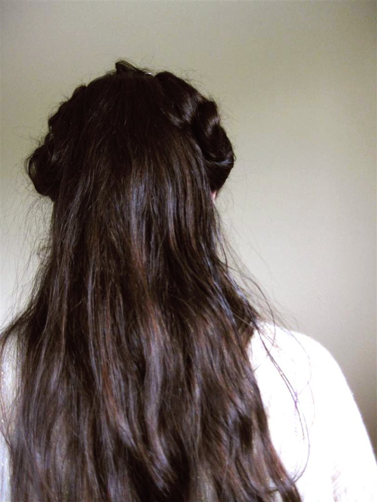 How to Pin Curl Long Hair – Black Spruce Hound