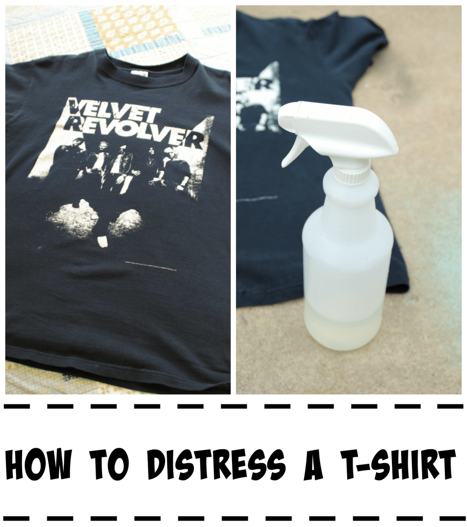 How to Distress a T-Shirt – Black Spruce Hound